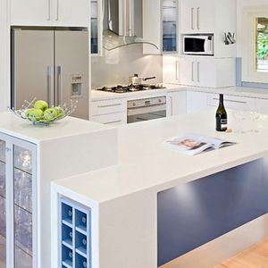 Solid Surface countertop - PEBBLE BLUE PB870 - Staron Solid Surfaces ...