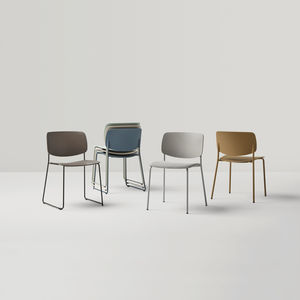 Contemporary visitor chair - VARYA TAPIZ - INCLASS - indoor / fabric ...
