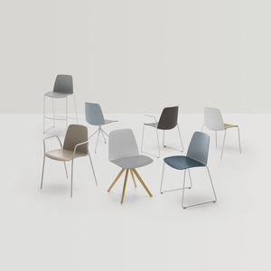 Contemporary visitor chair - LEA - INCLASS - indoor / polypropylene ...