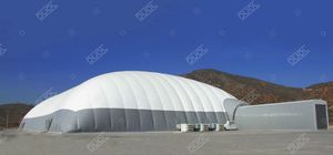 Sports field inflatable structure - VELODROME - DUOL - for sports facility
