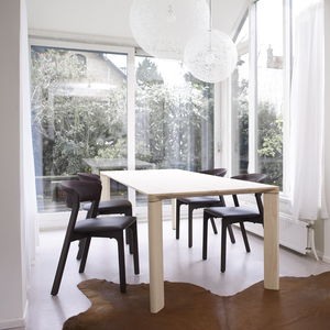 Contemporary sideboard table - JOY ZETA - Arco - solid wood ...