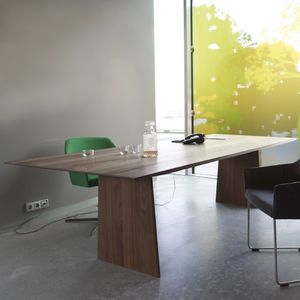 Contemporary sideboard table - JOY ZETA - Arco - solid wood ...
