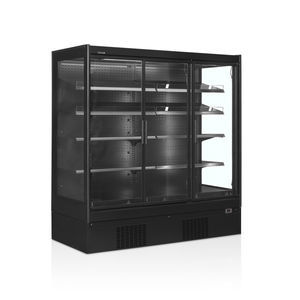Positive temperature refrigerated display case - All architecture and ...