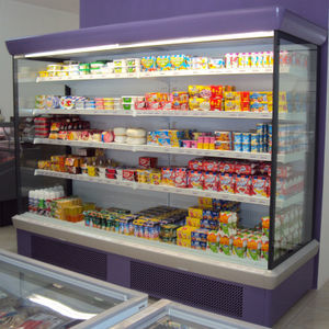 Upright refrigerated display case - ANTARCTIC - MAFIROL - for shop ...