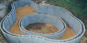 Concrete shuttering block - STEPOC - Perin - for wall