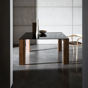 Frosted glass dining table - All architecture and design manufacturers