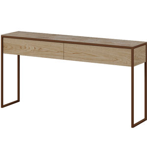 Contemporary sideboard table - TERRA - MOBLIBERICA - wooden / metal ...