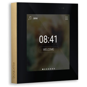 Home automation system control panel - lena - basalte - for access ...