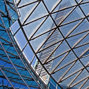 Curved roof system - FESTO, GERMANY - Vector Foiltec - metal profile ...