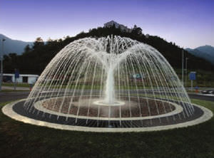 Fountain jet - NEF SERIES - PLUME JET - Crystal Fountains