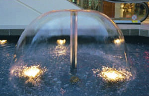 Fountain jet - NES SERIES - CLEAR STREAM JET - Crystal Fountains