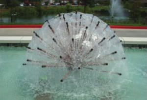 Fountain jet - NES SERIES - CLEAR STREAM JET - Crystal Fountains