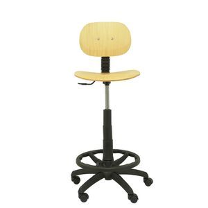 Contemporary office stool - SIERRA - Piqueras y Crespo - fabric / metal ...