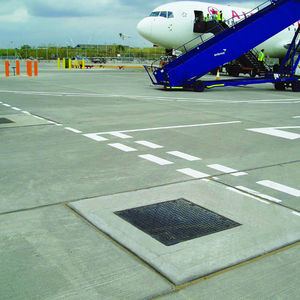 Concrete manhole cover - PRECAST - Elkington Gatic - rectangular