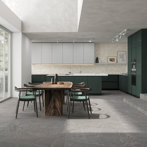 Porcelain stoneware tile - MARGOT - GEOTILES - matte / polished / indoor