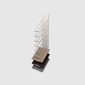 Display rack with inclined shelves - All architecture and design ...