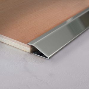 Brass edge trim - COVERTEC EP - PROFILITEC - for tile / Z type / silver ...