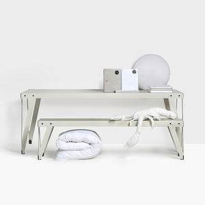 Contemporary bench - tertio bw | bws - FUNCTIONALS - powder-coated ...