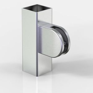 Zinc glass clamp - PAULI FRANCE - glass / for balcony / interior