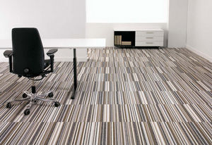 Tufted carpet - BLACK& - MODULYSS - loop pile / synthetic / tertiary