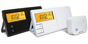 Heating thermostat - RT300RF - Salus Controls GmbH - room / gray / wireless