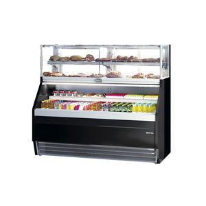 Contemporary display case - VMG 12 P - INFRICO, S.L. - glass / steel ...