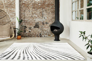 Contemporary rug - GEOMETRY - SERGE LESAGE - plaid / plain / New ...