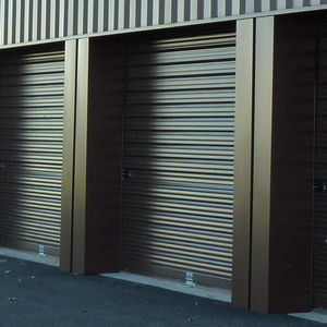 Residential metal shutter - MINIMAX - La Toulousaine - shop / for shop ...