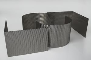 Patterned sheet metal - 2WL - Steel Color - stainless steel / for ...