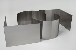 Patterned sheet metal - 6WL - Steel Color - stainless steel / for ...