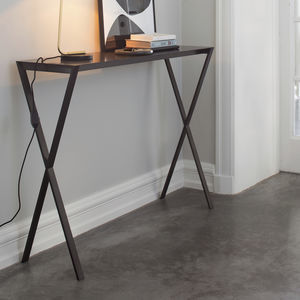 Contemporary sideboard table - HARRI - more - oak / walnut / solid wood