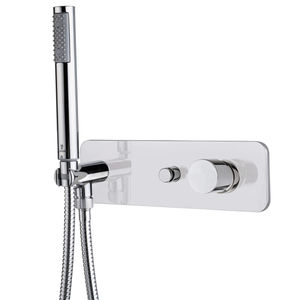 Shower mixer tap - Z005350 - BOSSINI - wall-mounted / thermostatic / brass