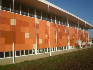 Panel cladding - VITRAPANEL - Vitragroup - fiber cement / smooth