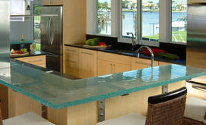 Kitchen counter - GREAT COMBO - ThinkGlass - glass / curved