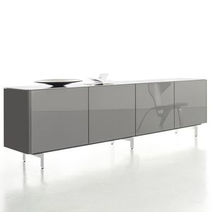 Wall-mounted sideboard - CUBO 128 - Sudbrock - contemporary / wooden ...