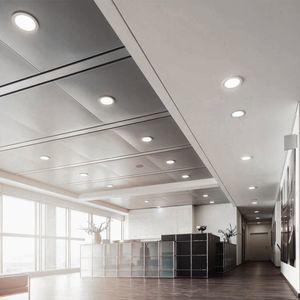 Recessed light fixture - DGP225-18BF - danlite - built-in / LED / round