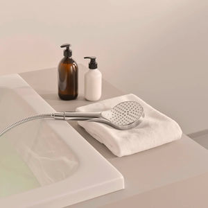 Chromed metal hand shower - All architecture and design manufacturers