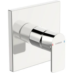 Shower mixer tap - HANSASTELA - HANSA - wall-mounted / chrome-plated ...