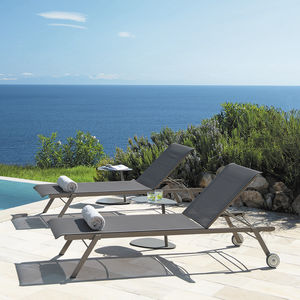 Steel sun lounger - All architecture and design manufacturers