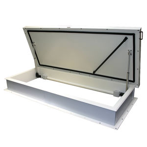 Roof access hatch - DL97ZZELEK - Staka - rectangular / stainless steel ...