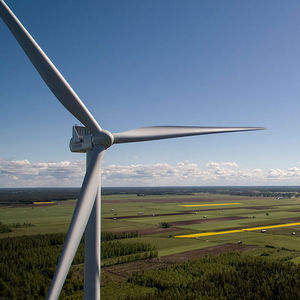 Horizontal-axis wind turbine - V150-4.2 MW™ - Vestas - three-bladed ...