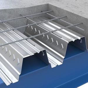 Composite structural floor - COMFLOR® 51+ - TATA STEEL - steel