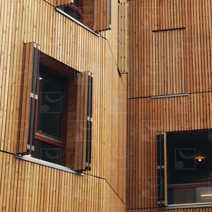 Stainless steel sliding system - WIN-STH - MANTION SAS - glass door