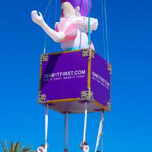 Special event inflatable structure - PINK CADILLAC - Studio Souffle