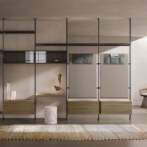 Wall-mounted bookcase - Windy SM2003 - ZALF spa - modular ...