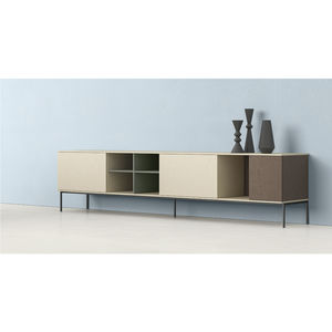 Contemporary sideboard - ZALF spa - melamine / with drawers / with ...