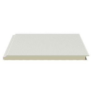 Cladding insulating sandwich panel - ISOBOX PLISSÈ - Isopan - for wall ...