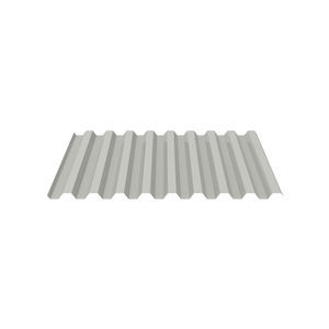 Ribbed sheet metal - LG 50 - Isopan - steel / roof tile look / orange