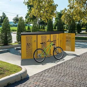Cycle shelter with solar panel - All architecture and design manufacturers
