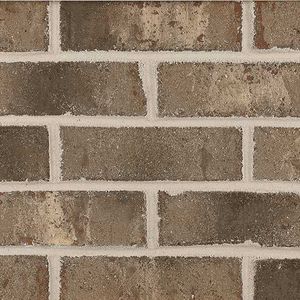 Facade brick - BARKER HOUSE - PINE HALL BRICK - solid / brown / white